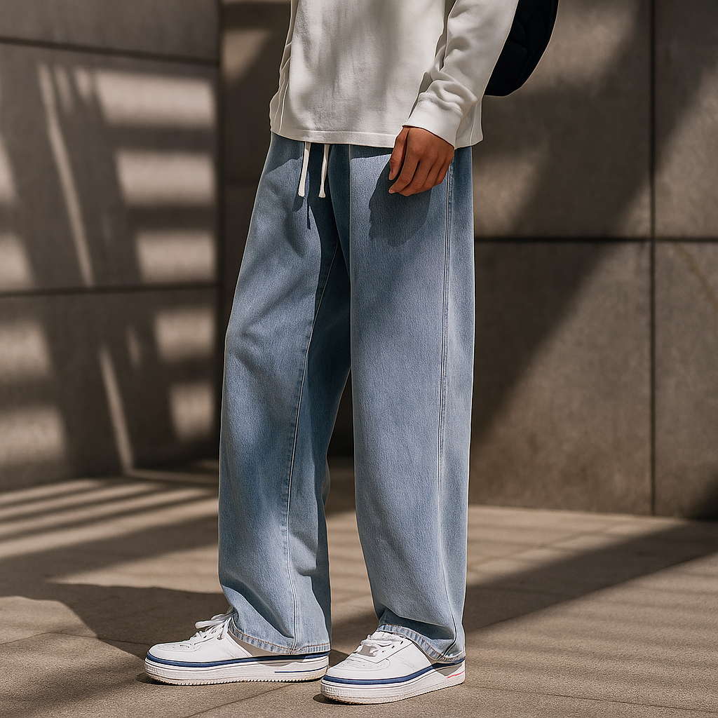 Runway Denim | Wide-Leg Jeans | Raven Marque