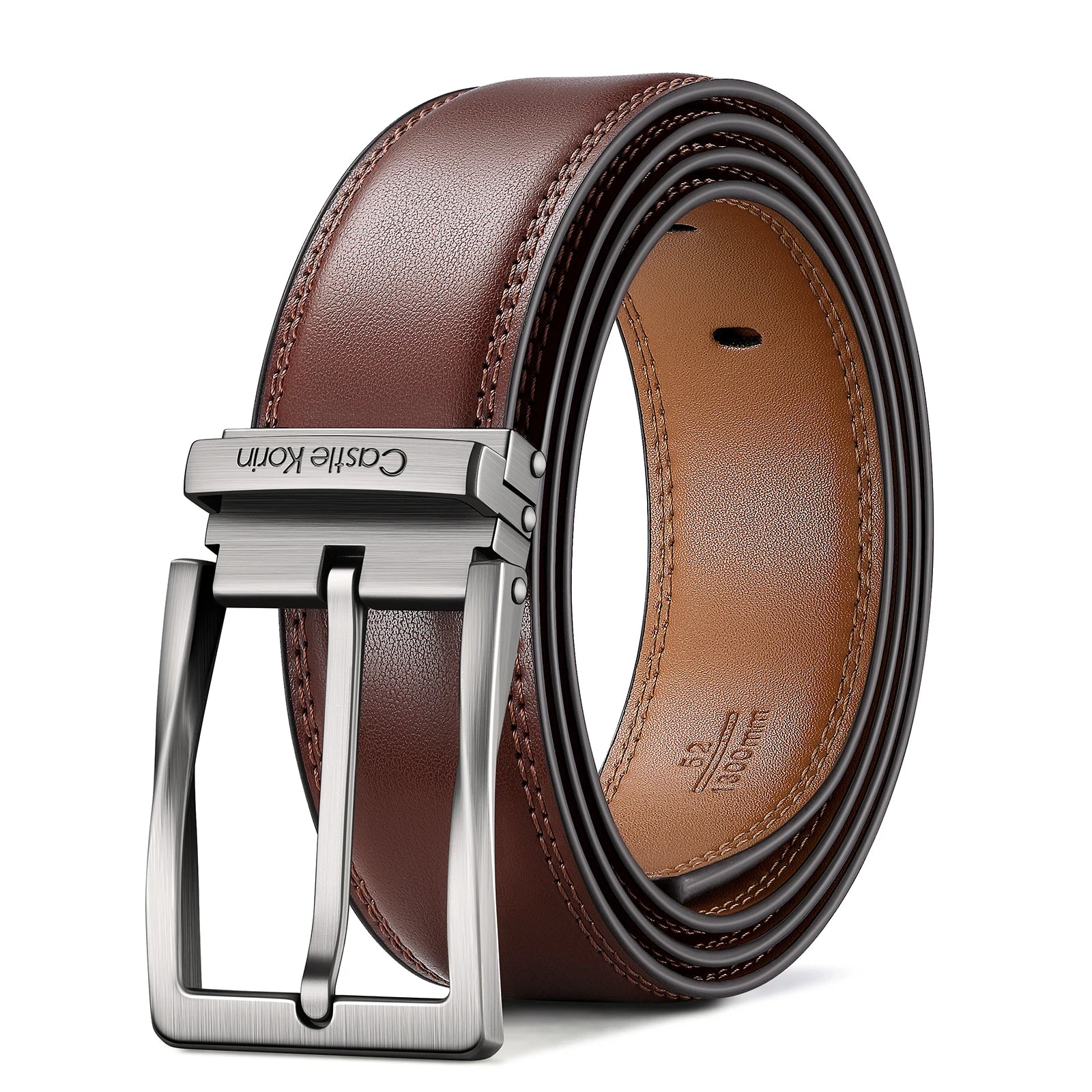 The Korin Classic Belt | Full-Grain Leather Belt for Men | Raven Marque